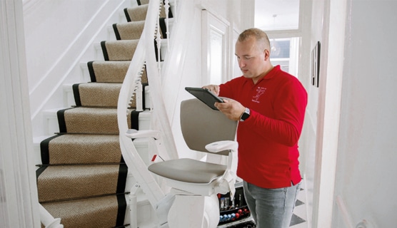 Past een traplift wel op mijn trap? - Otolift Trapliften