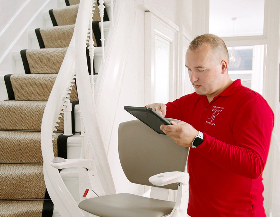 Meeste huizen zijn aanpasbaar met een traplift - Otolift
