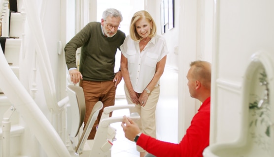 Traplift installeren – Hoe werkt dat? – Otolift trapliften